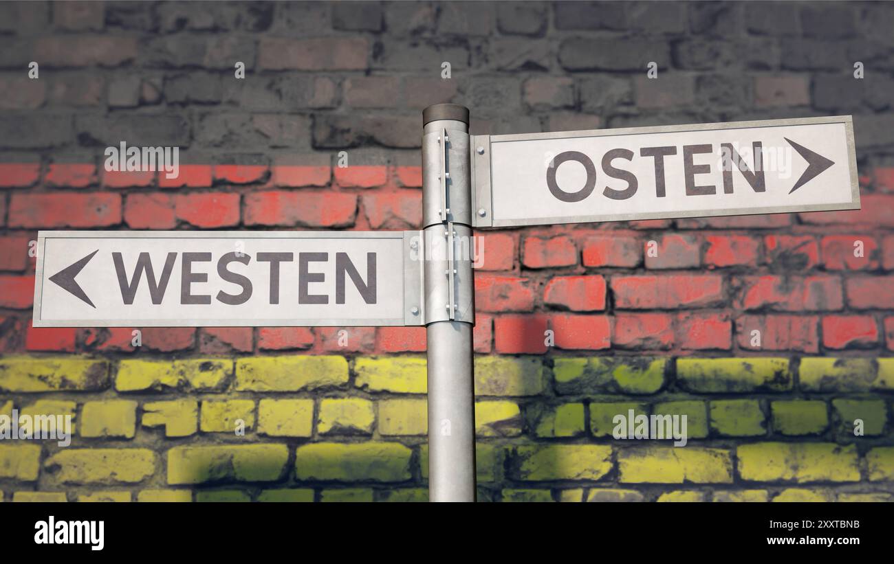 Ost west unterschiede hi-res stock photography and images - Alamy