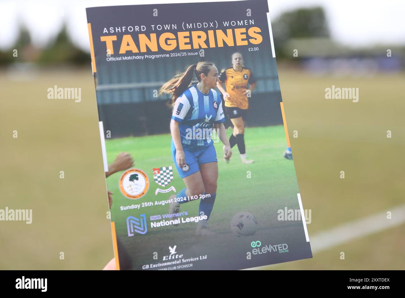 Printed football programme hi-res stock photography and images - Alamy