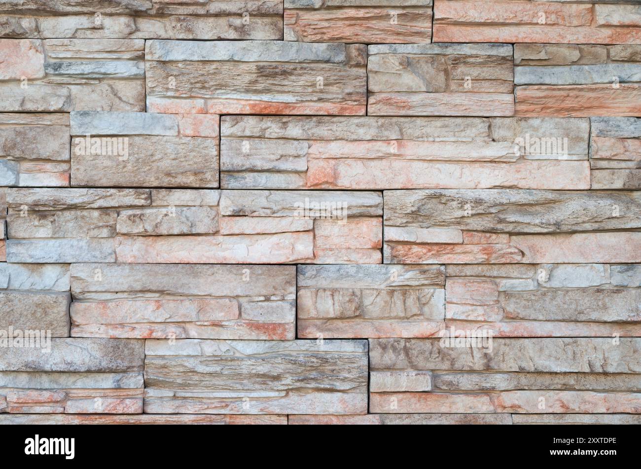 Horizontal Stone Facade Texture Stone Wall Cladding LEDGESTONE