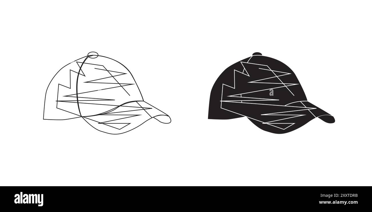 Basebal hat Stock Vector Images - Alamy