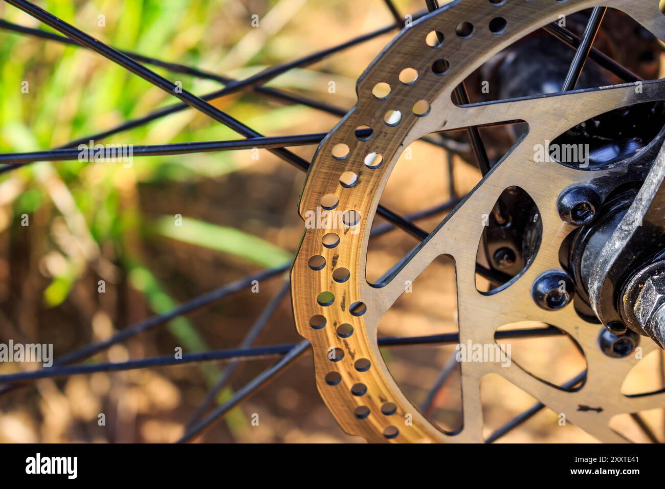 Bicycle wheel close up hi-res stock photography and images - Alamy