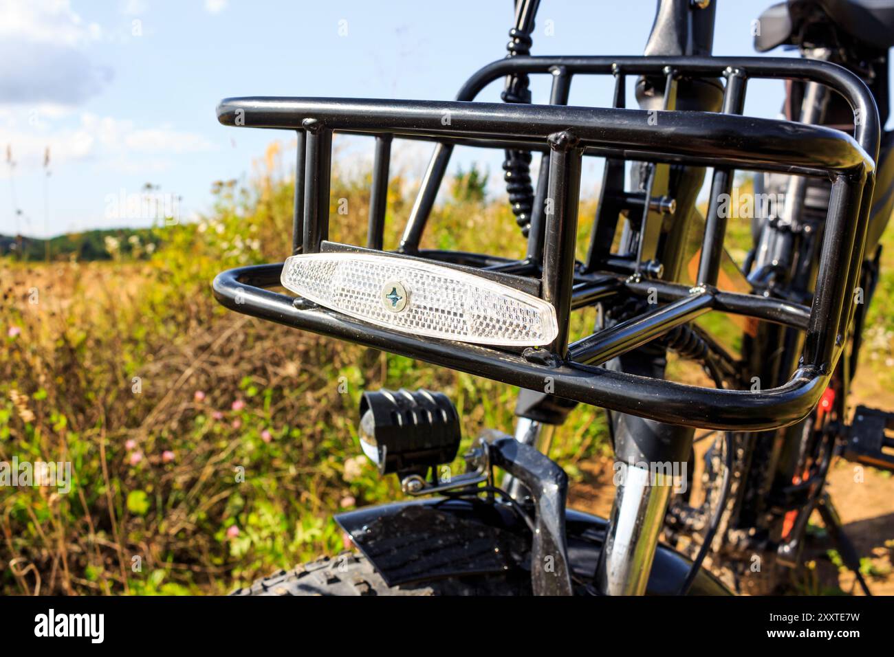 Reflector on bicycle hi-res stock photography and images - Alamy