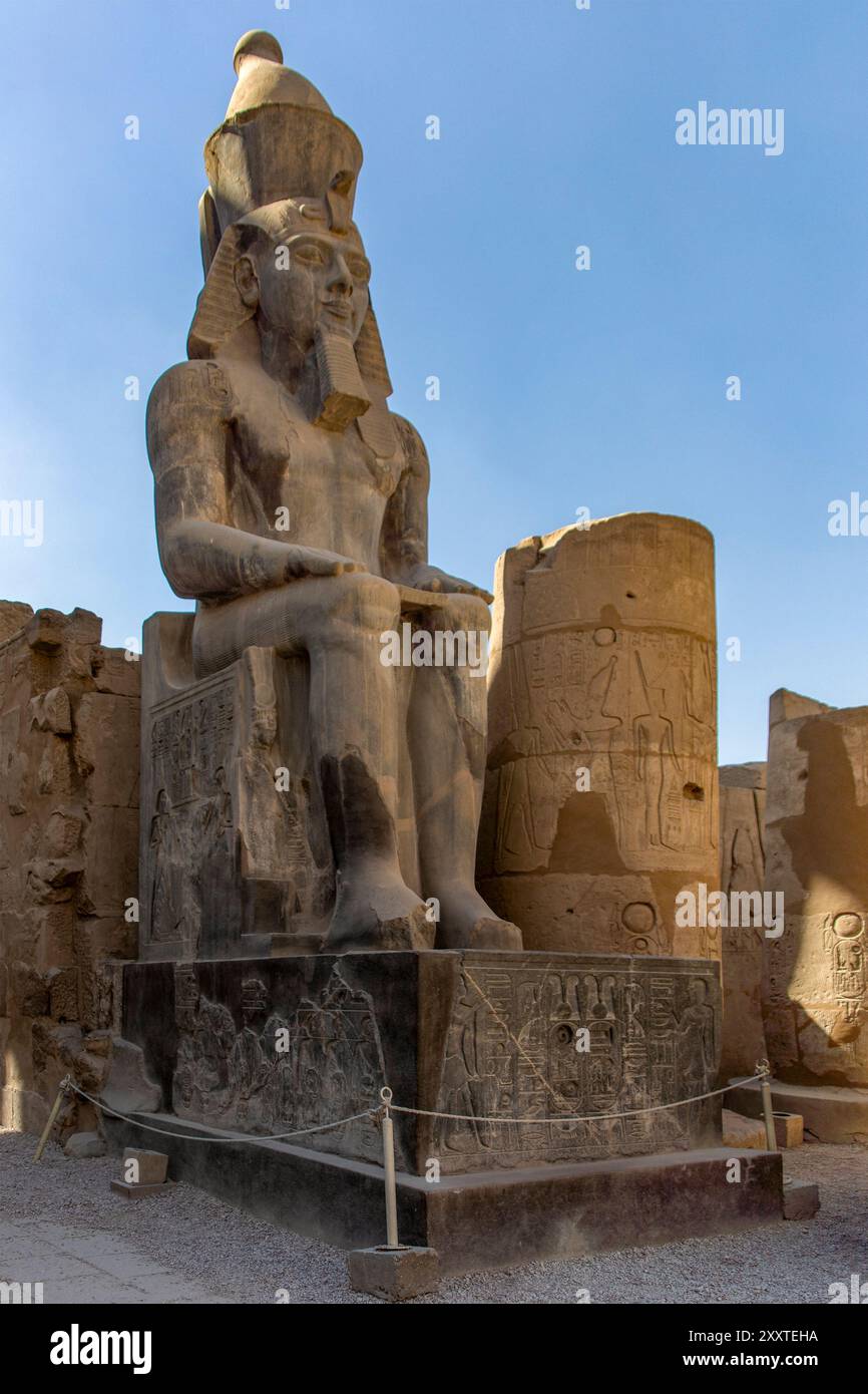 This towering statue of Ramses II, one of Ancient Egypt's greatest ...