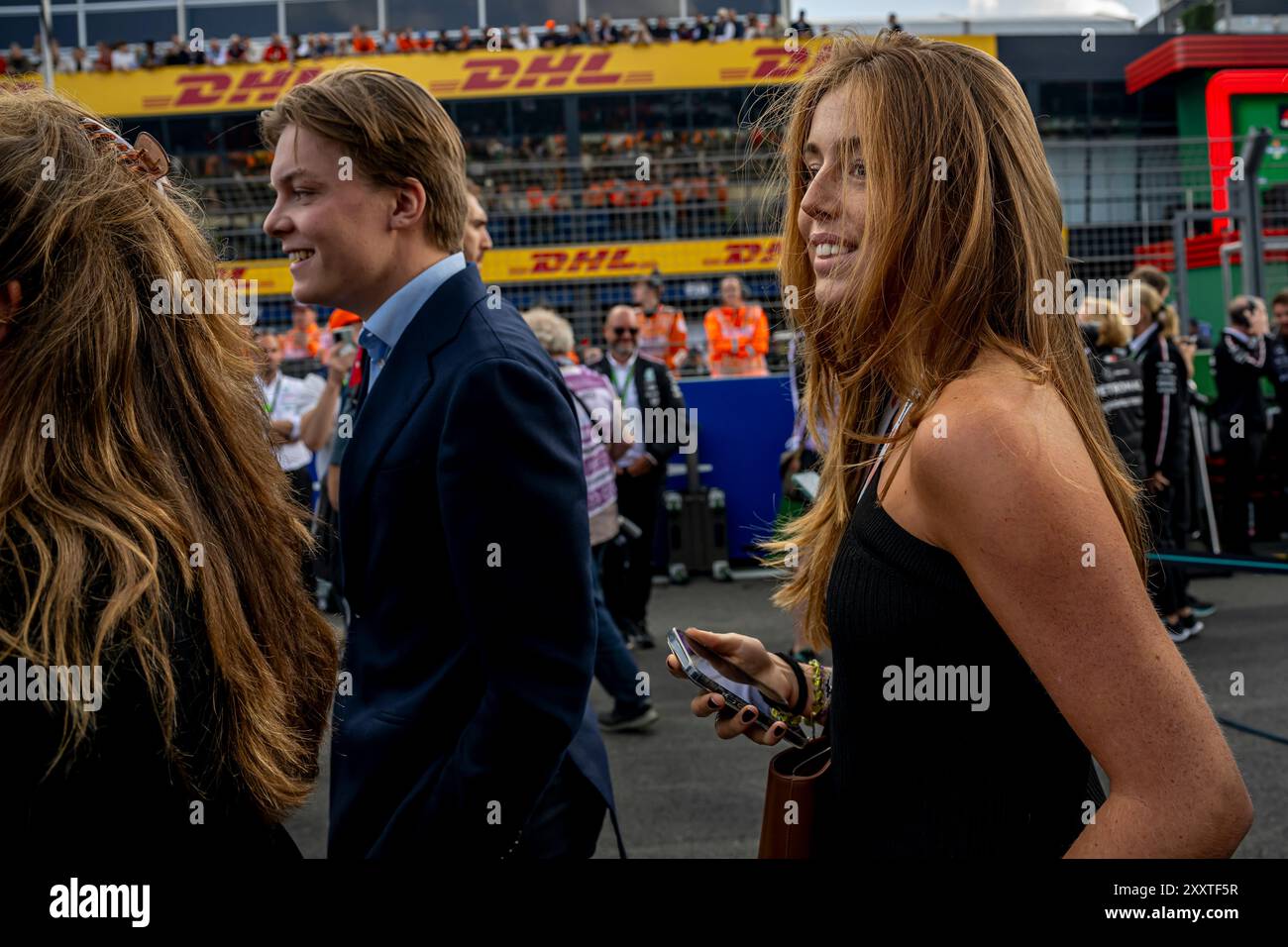 Zandvoort, Netherlands, 25th Aug 2024, Princess Alexia attending race ...