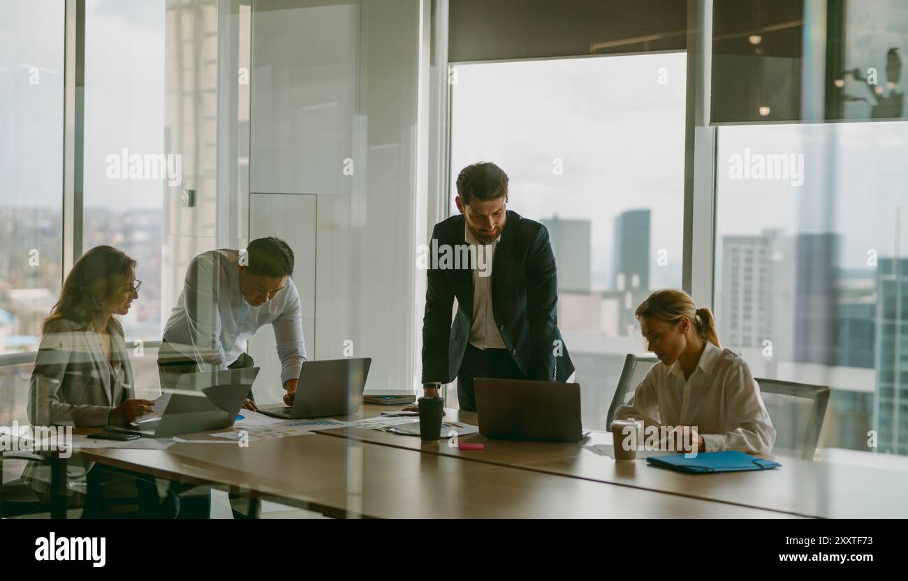 Engaging clients hi-res stock photography and images - Alamy