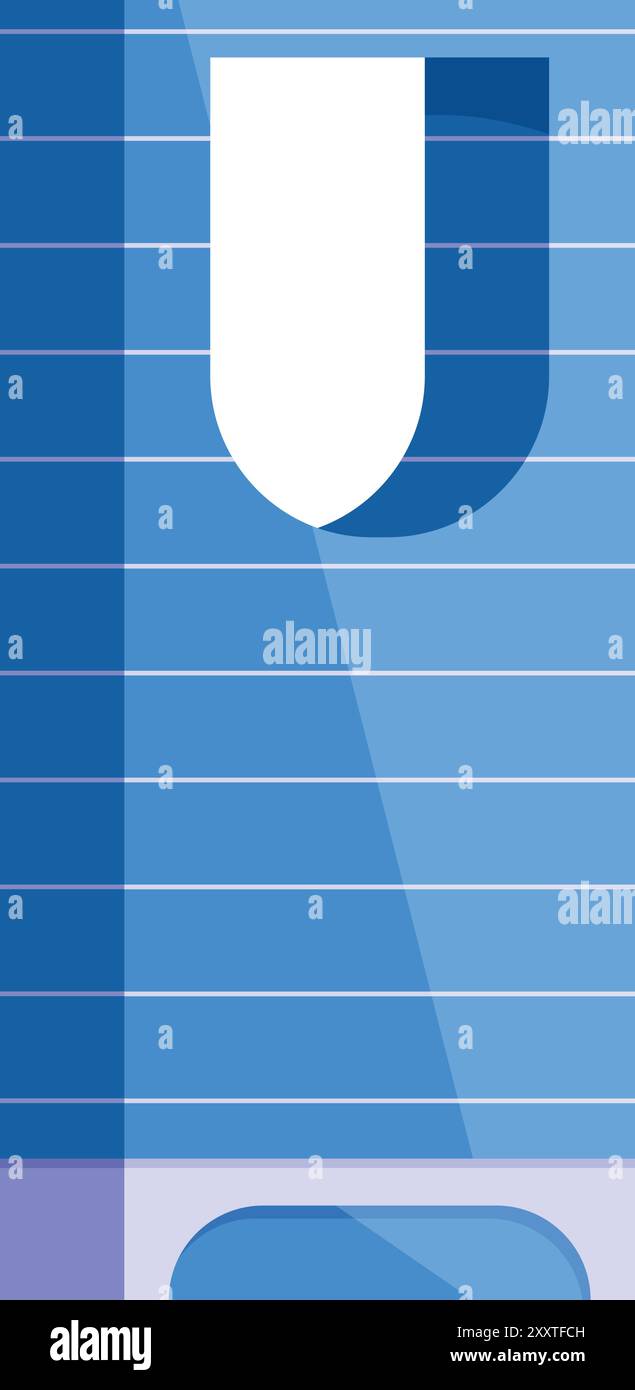 Modern office building featuring a unique u shaped design, reflecting ...