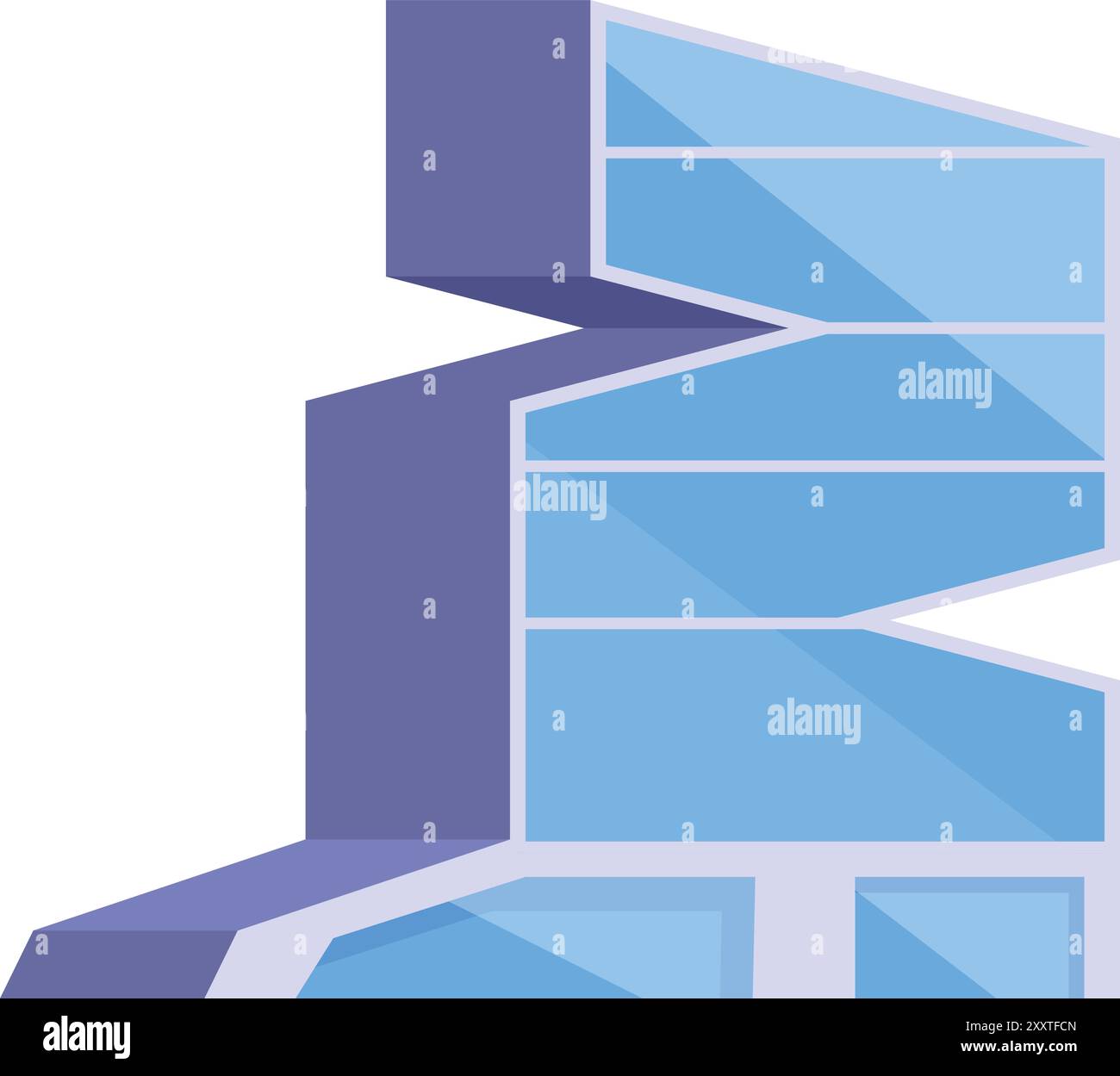 Modern office building exterior facade featuring unique architecture ...