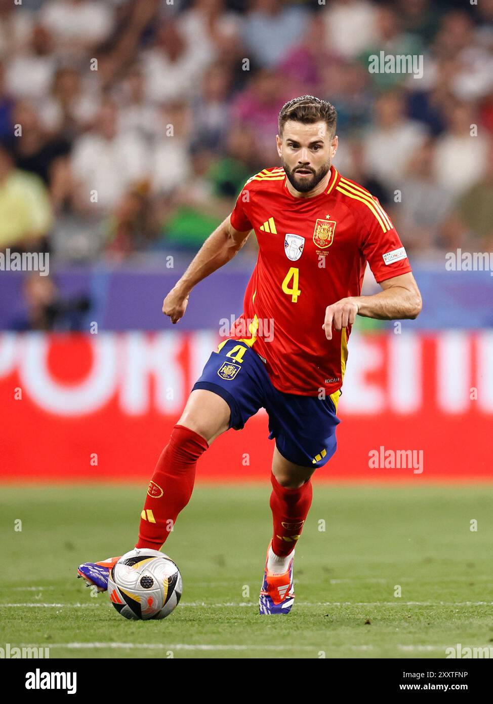 MUNICH - Nacho of Spain during the UEFA EURO 2024 semi-final match ...