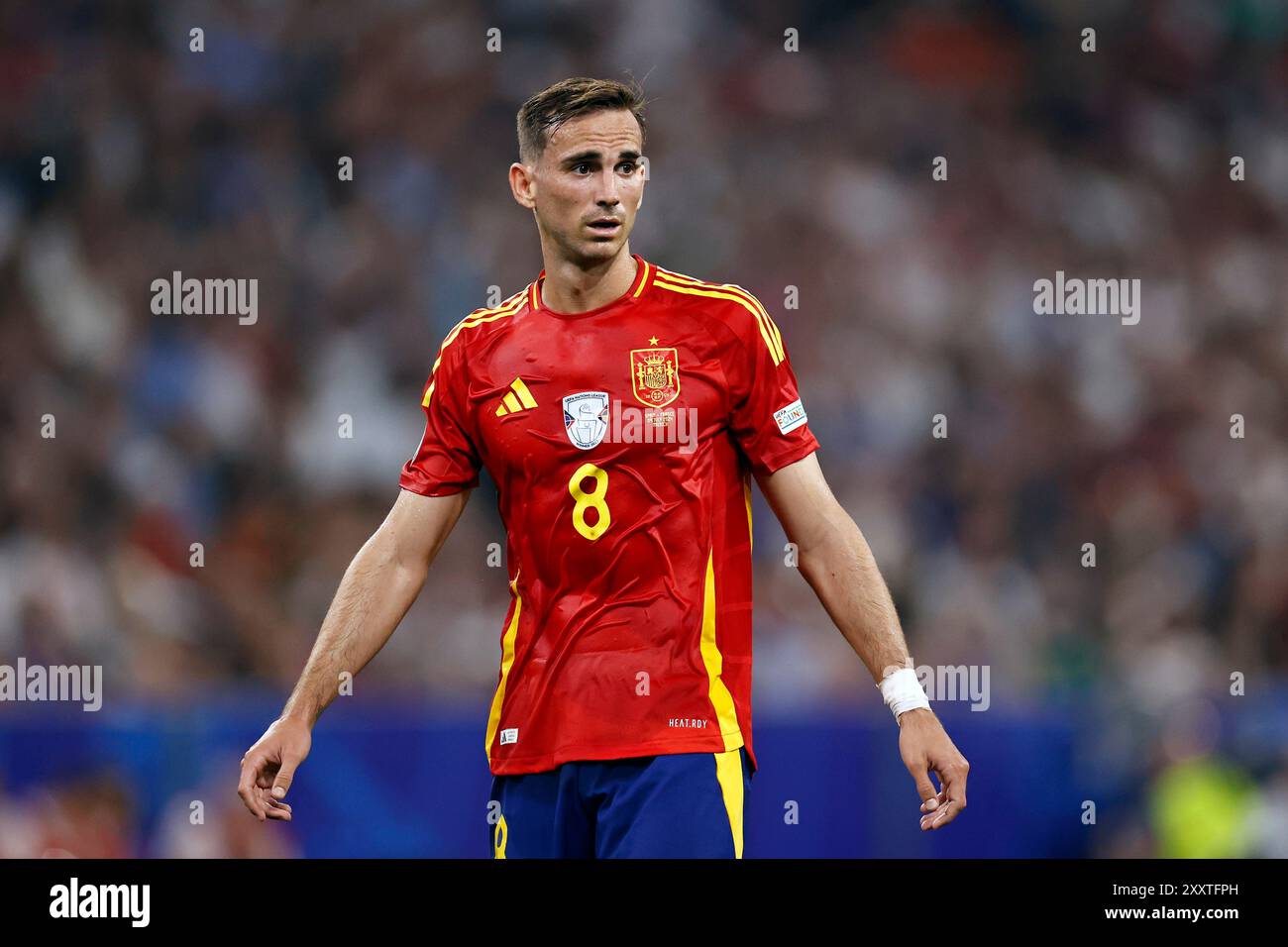 MUNICH - Fabian Ruiz of Spain during the UEFA EURO 2024 semi-final ...