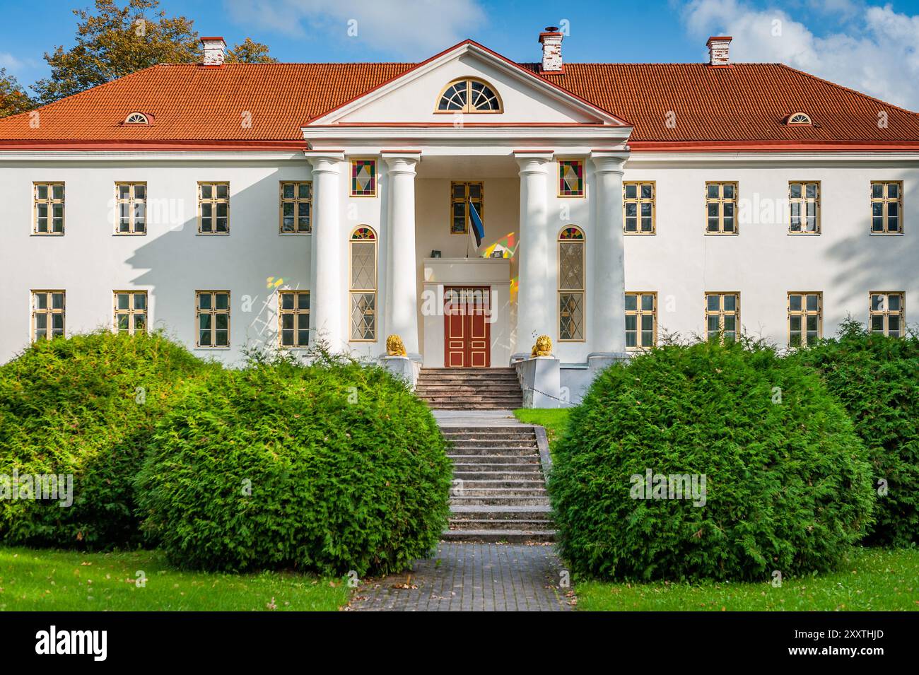 Voltveti (Tihemetsa) manor house built in the Late Classicism style ...