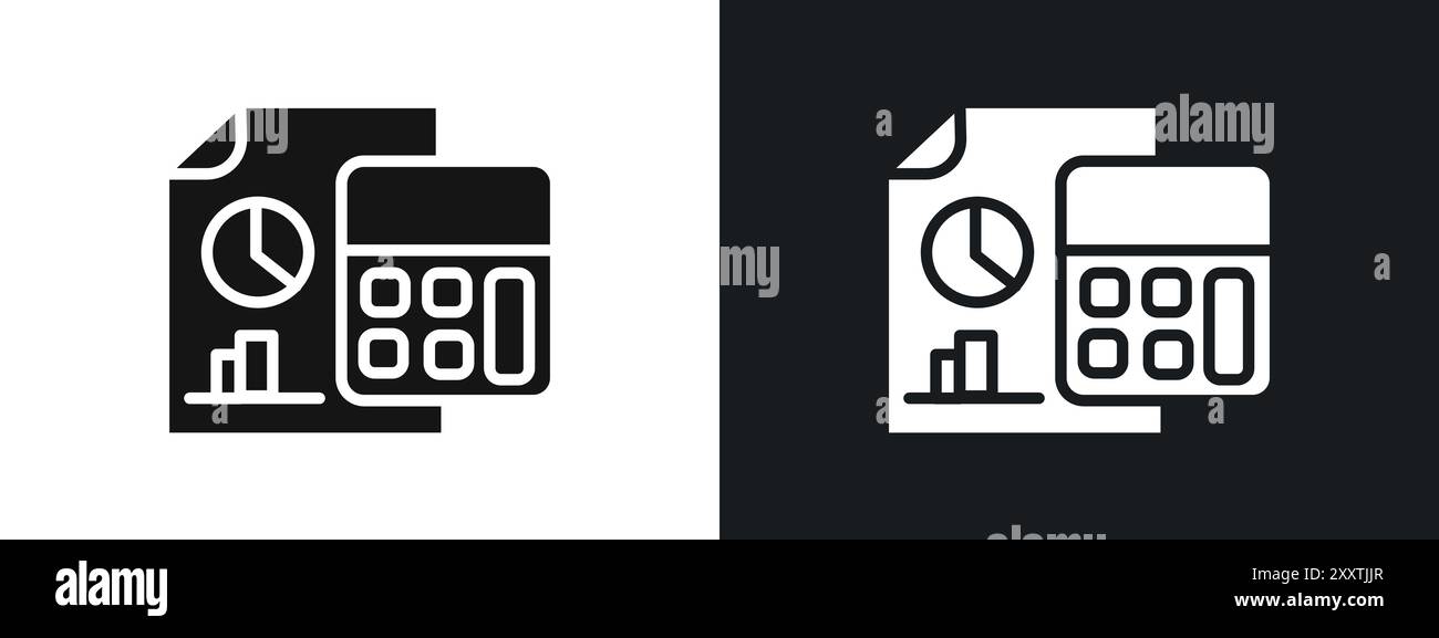 accounting icon linear vector graphics sign or symbol set for web app ui Stock Vector Image ...