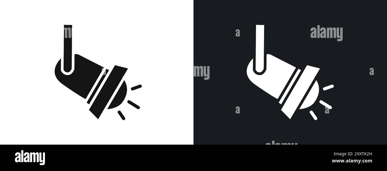 ceiling spotlight icon linear vector graphics sign or symbol set for web app ui Stock Vector ...