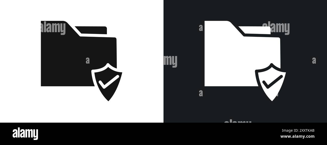 data protection icon linear vector graphics sign or symbol set for web app ui Stock Vector Image ...