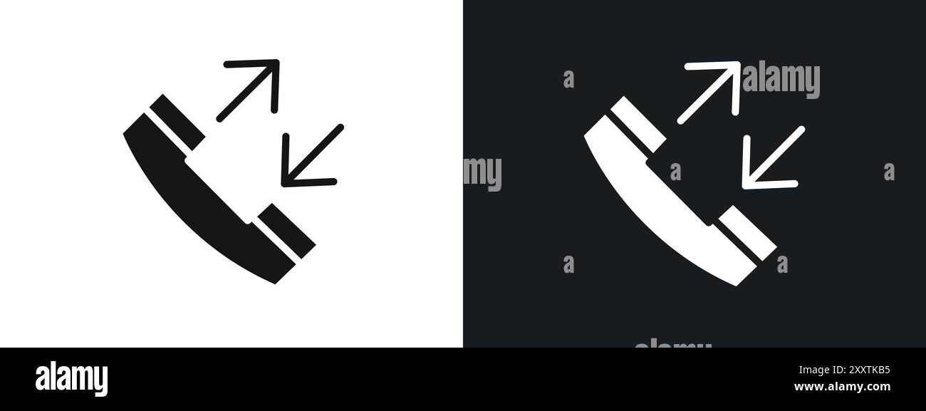 Outgoing incoming vector vectors hi-res stock photography and images ...