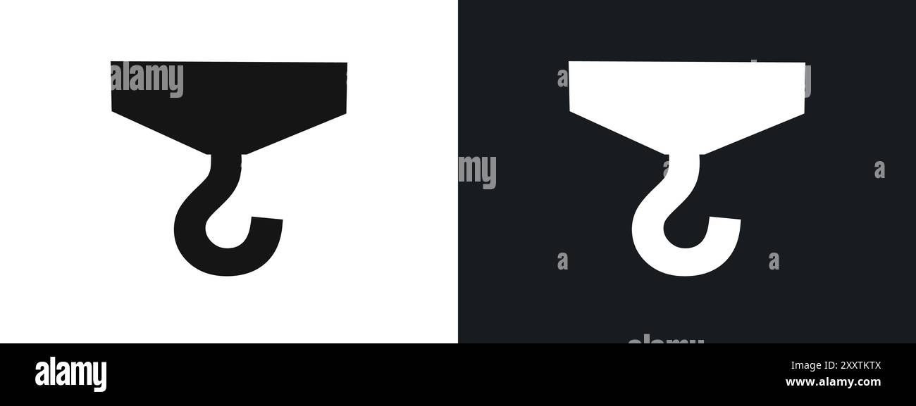 Hook icon linear vector graphics sign or symbol set for web app ui Stock Vector Image & Art - Alamy