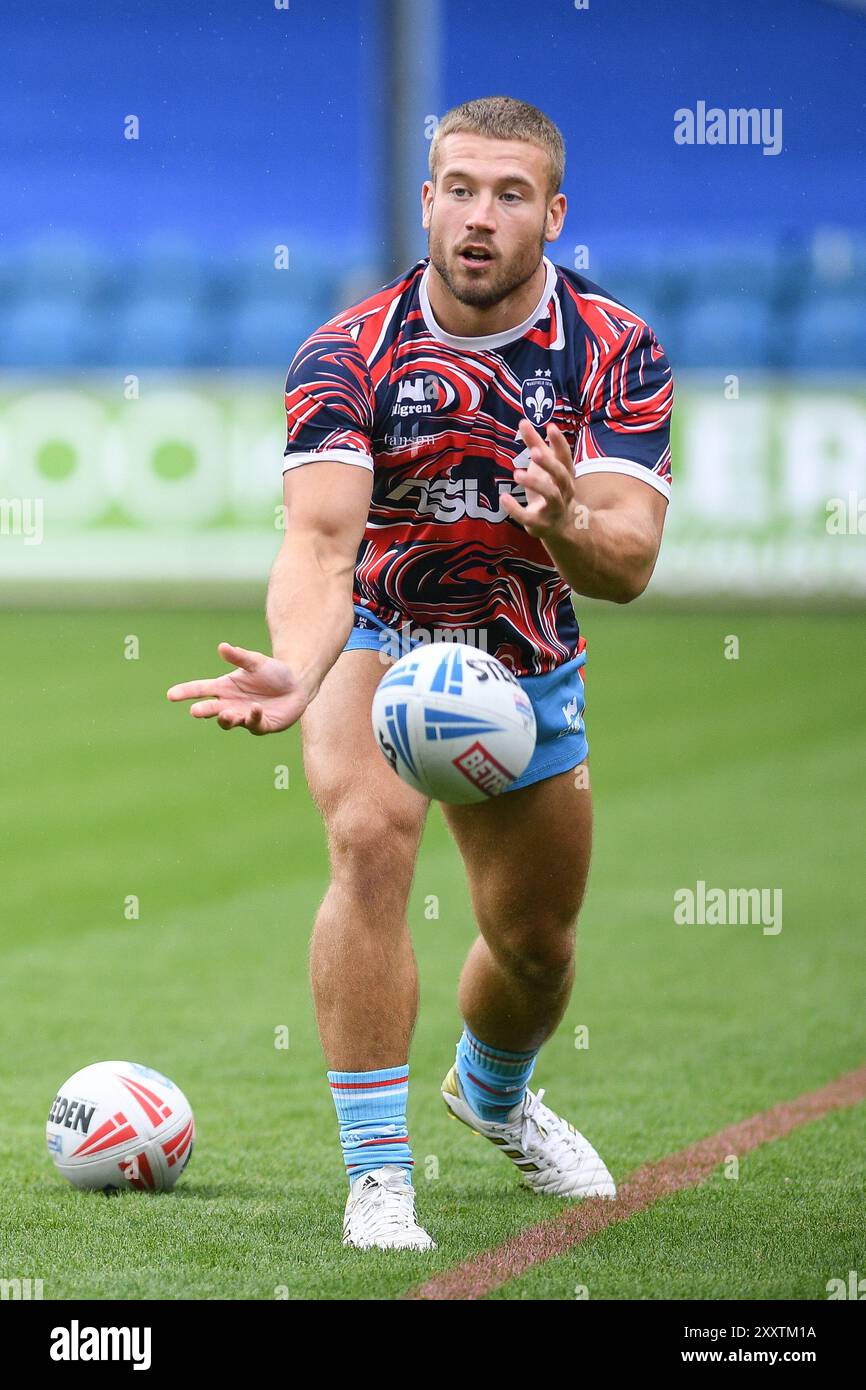 Halifax, England - 25th August 2024 - Wakefield Trinity's Thomas Doyle ...