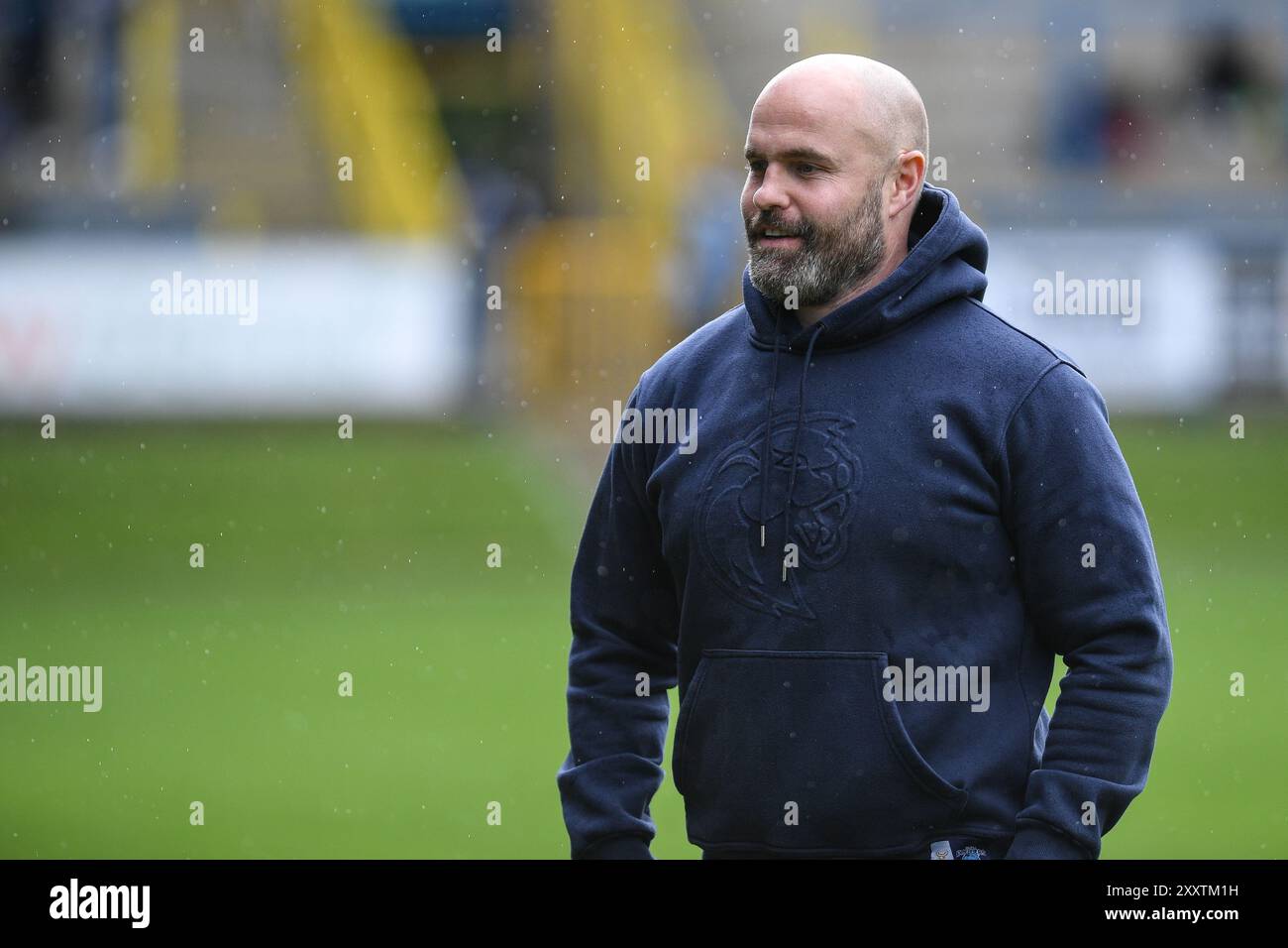 Halifax, England - 25th August 2024 - Former Wakefield player and ...