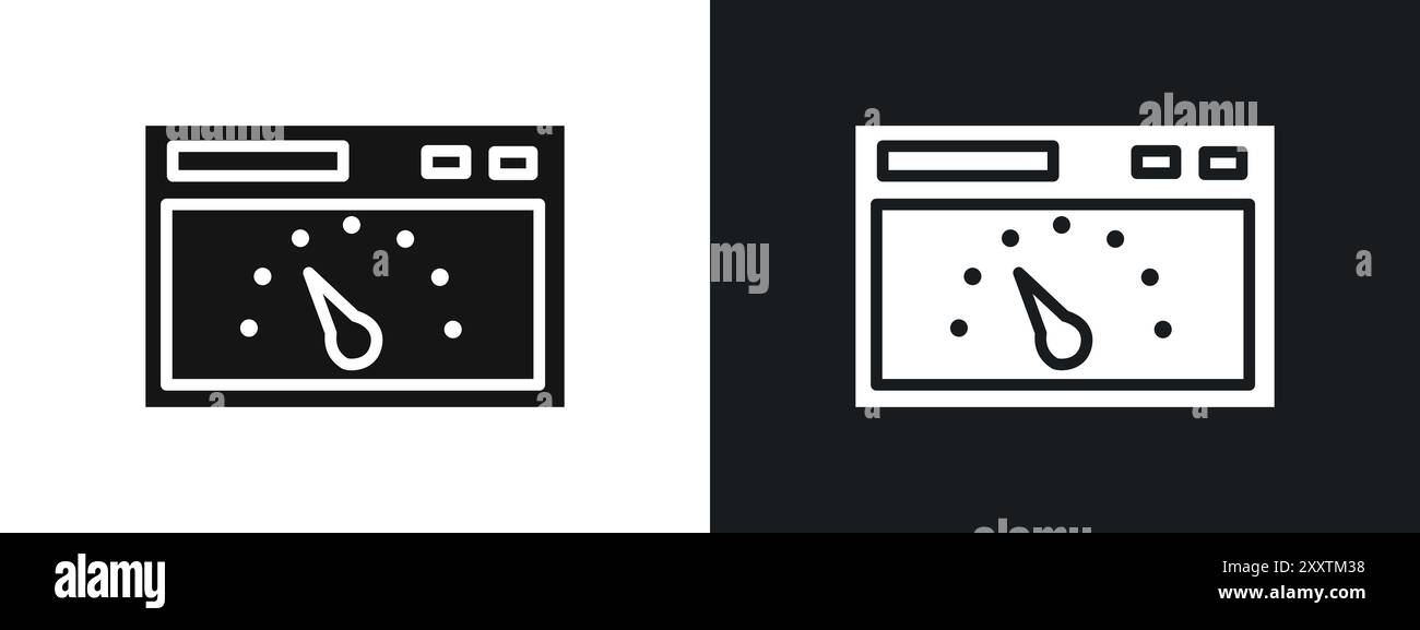 Page speed icon linear vector graphics sign or symbol set for web app ui Stock Vector Image ...