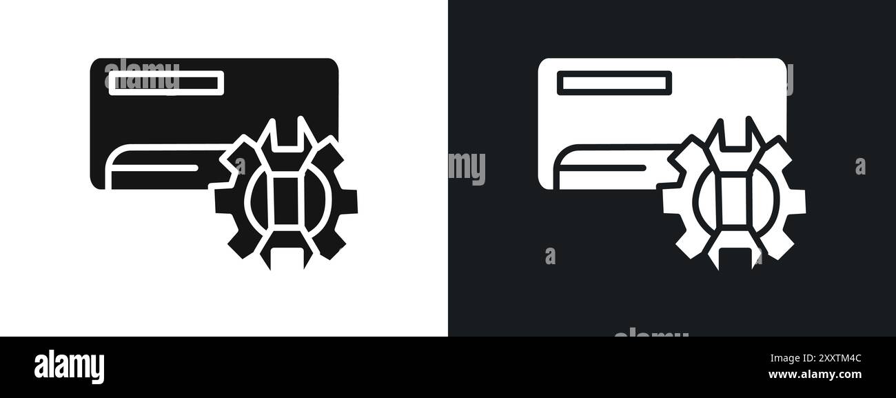 Repair air conditioner icon linear vector graphics sign or symbol set for web app ui Stock ...