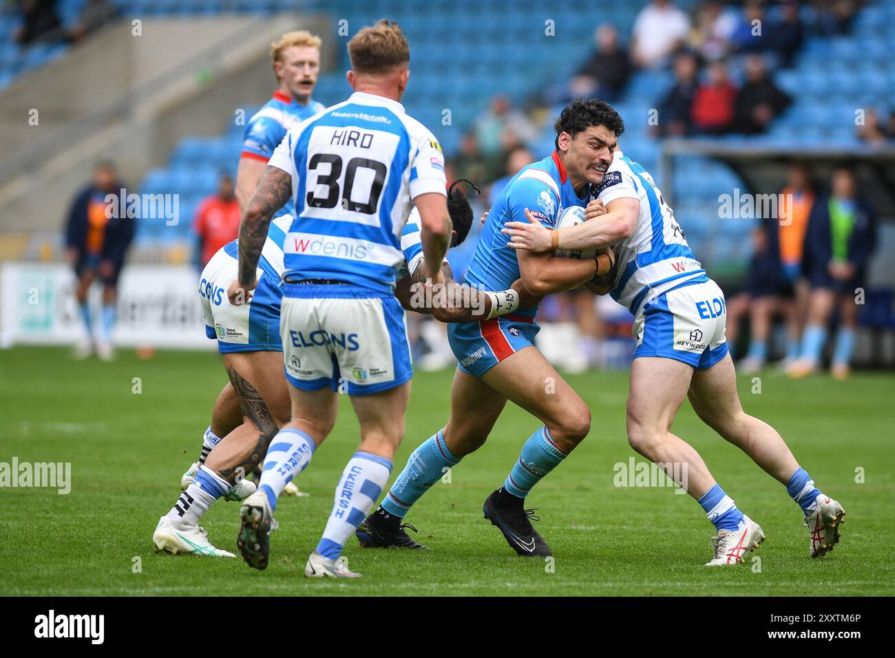 Halifax, England - 25th August 2024 - Wakefield Trinity's Mathieu Cozza ...