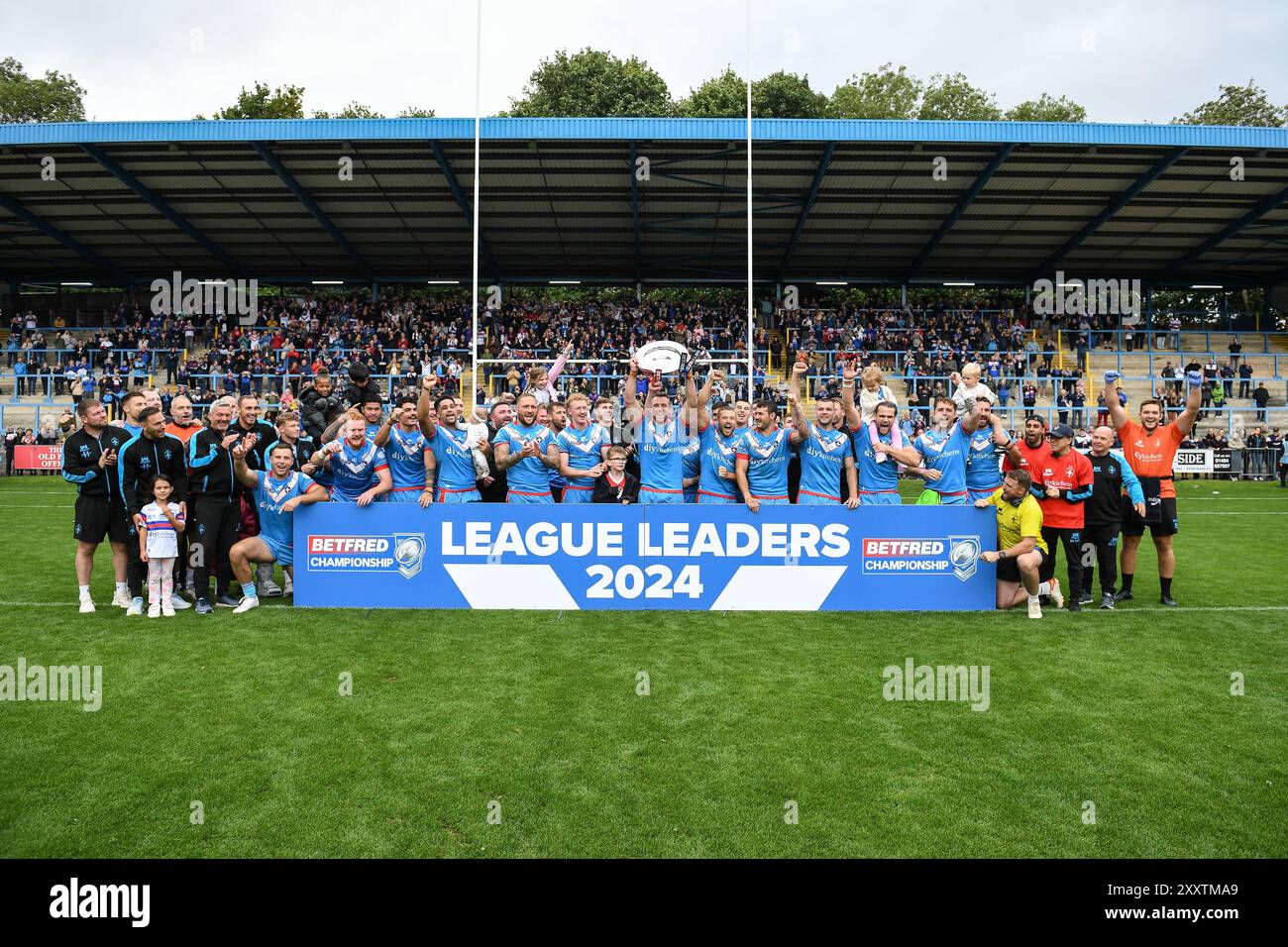 Halifax, England - 25th August 2024 - Wakefield Trinity's Captain Matty ...