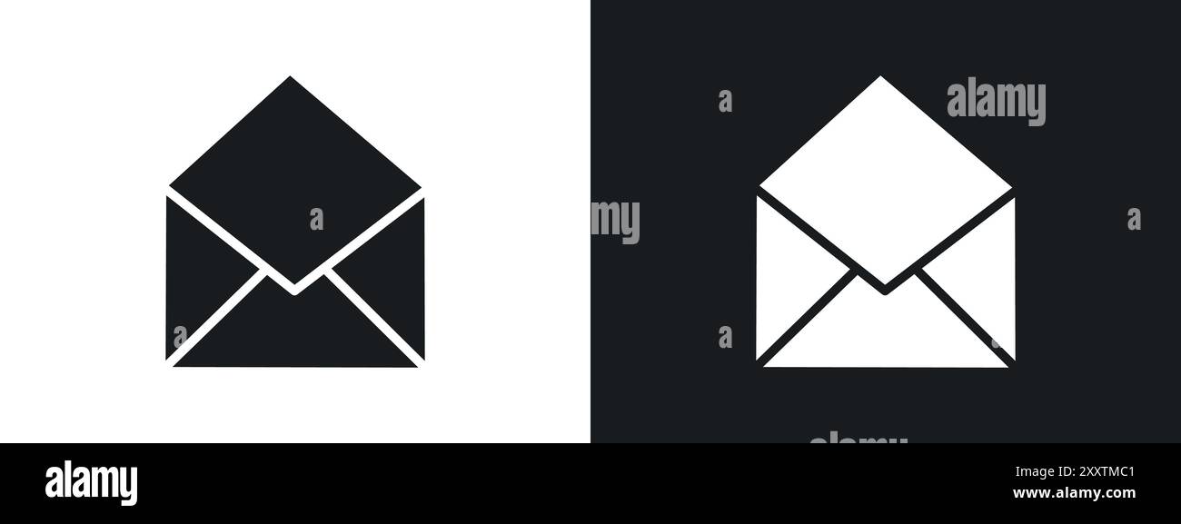 Mail Msg Icon Linear Vector Graphics Sign Or Symbol Set For Web App Ui Stock Vector Image And Art