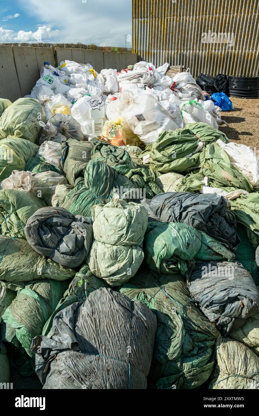 Annual collection of agricultural plastic waste organized by ADIVALOR ...