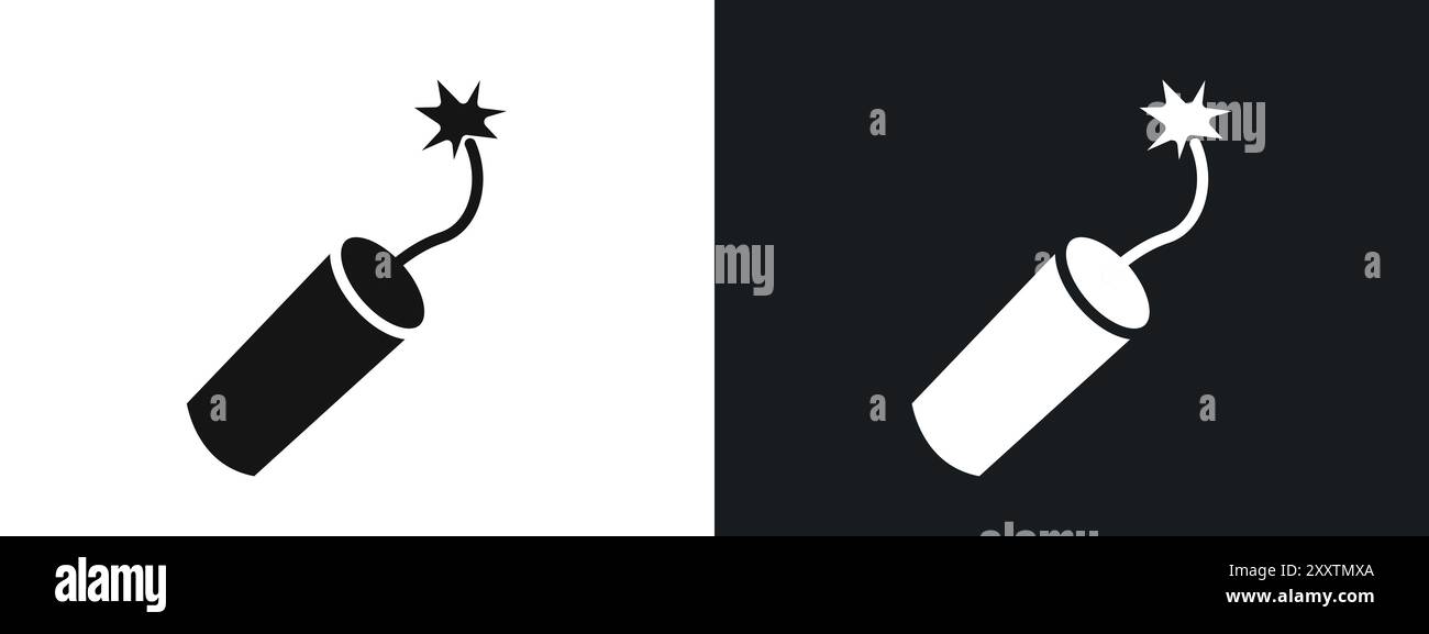 TNT dynamite Icon linear vector graphics sign or symbol set for web app ui Stock Vector Image ...