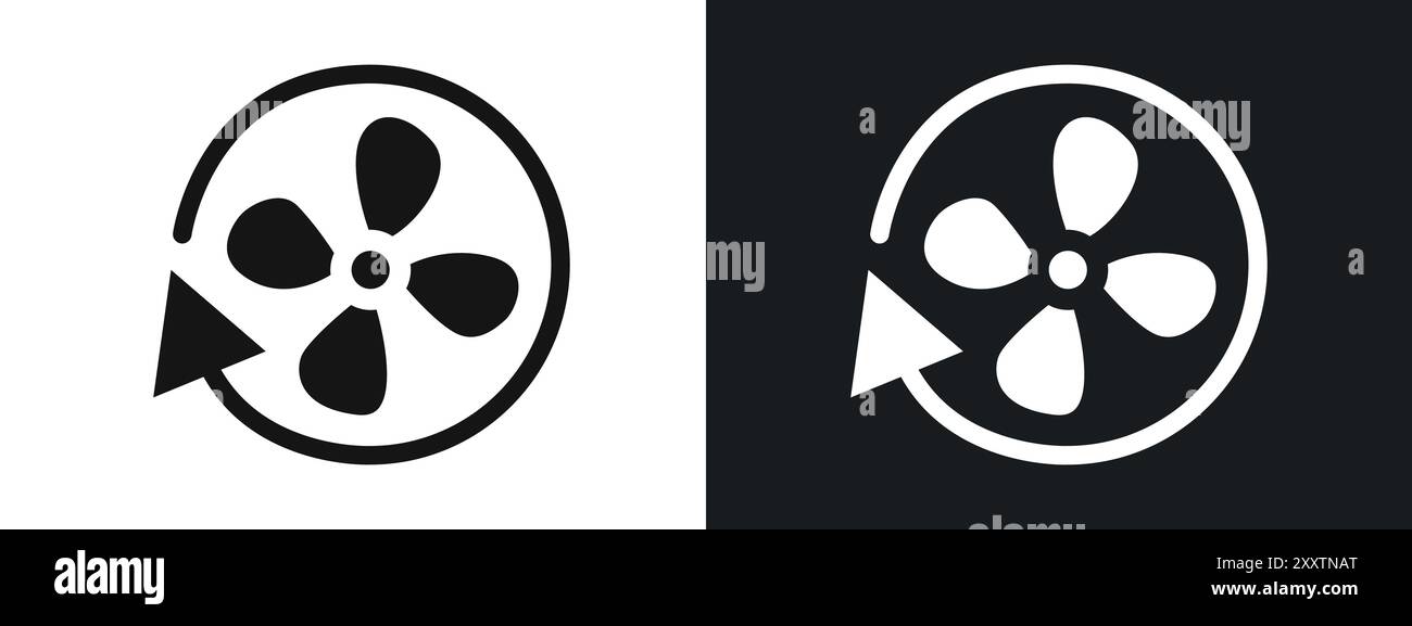 Ventilation icon linear vector graphics sign or symbol set for web app ui Stock Vector Image ...