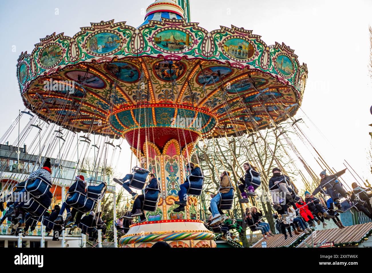 Tivoli ride background hi-res stock photography and images - Alamy