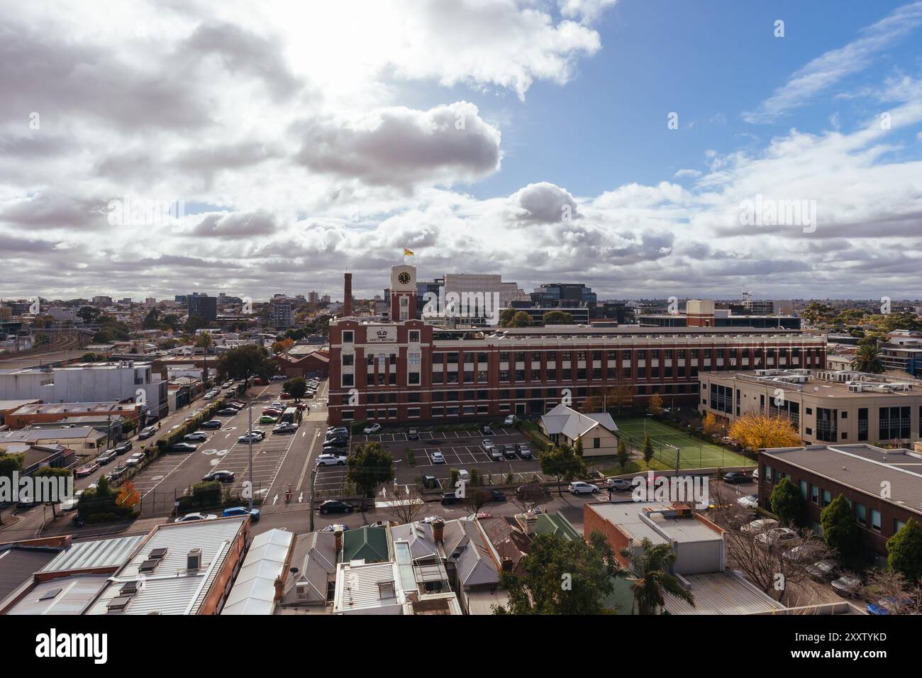 View towards Melbourne from Cremorne in Australia Stock Photo - Alamy