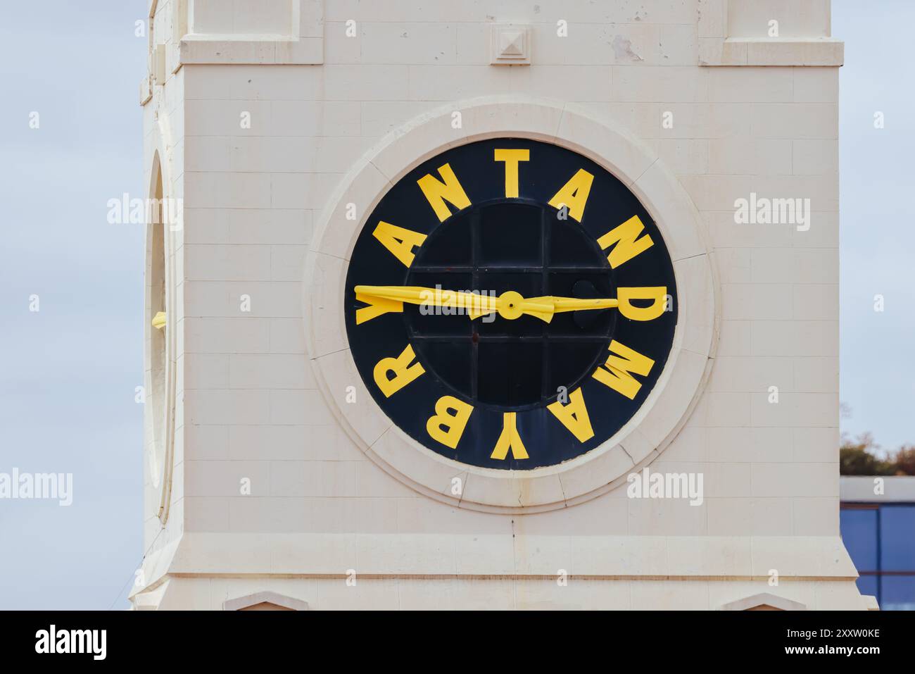 Bryant and May Clock Tower in Australia Stock Photo - Alamy