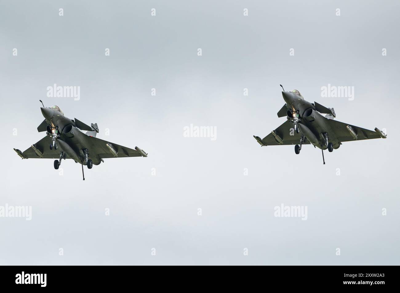A Dassault Rafale M twin-engine canard delta wing fighter aircraft of ...