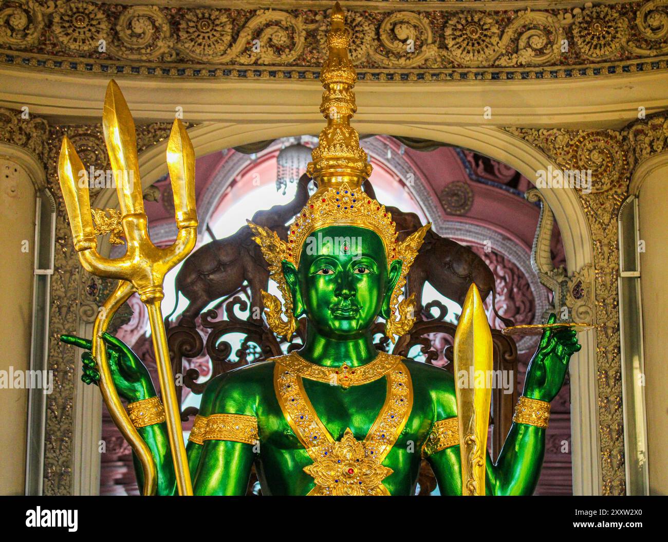 Bangkok, Samut Prakan, Thailand, Southeast Asia, Asia. Erawan Museum ...