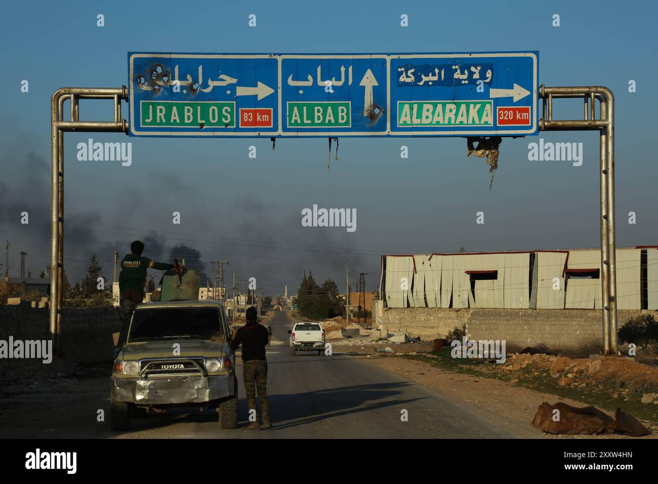 The Turkish forces and the Free Syrian Army (FSA) are now in control of ...