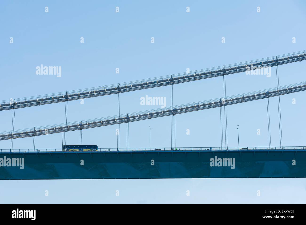 Sleek suspension bridge hi-res stock photography and images - Alamy