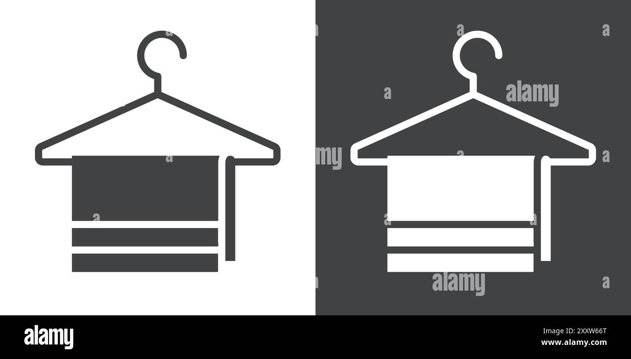 Wiping outline vector icon Stock Vector Images - Alamy