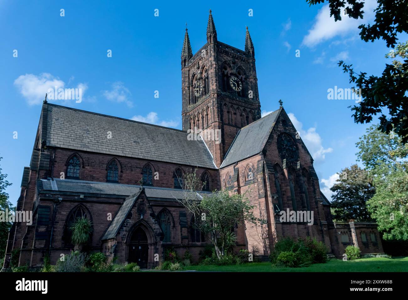St Mary's Church, West Derby, Liverpool, UK Stock Photo - Alamy