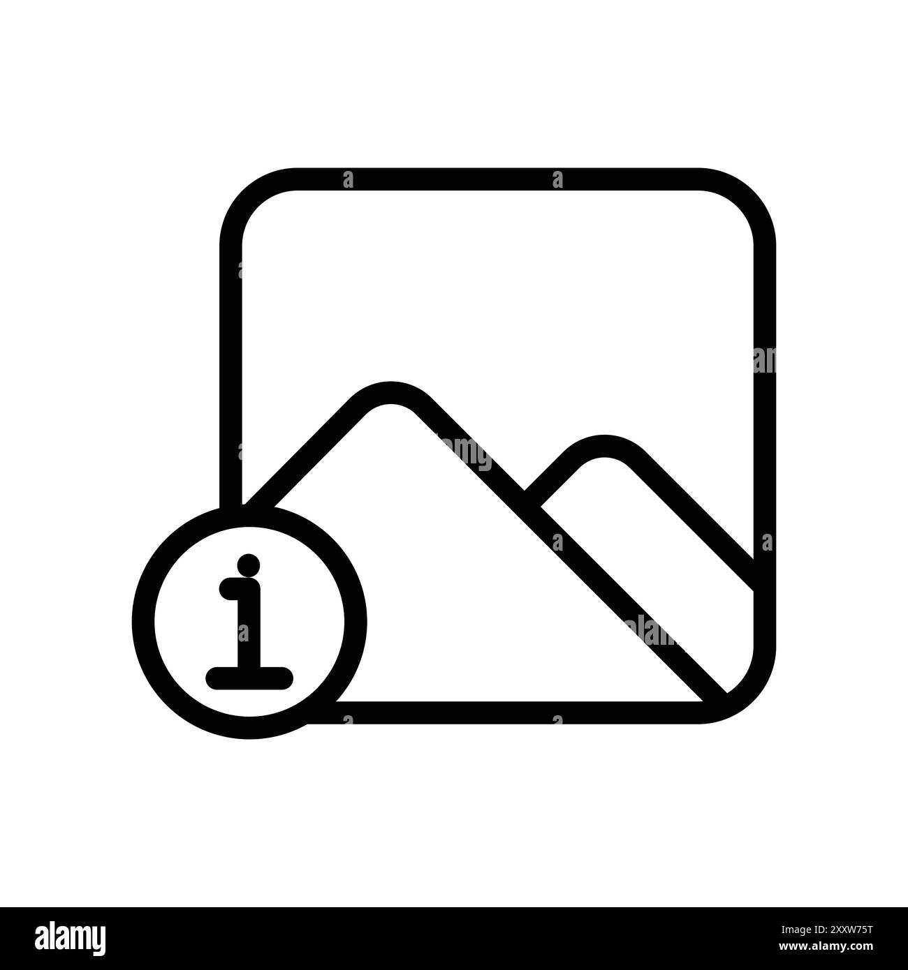 Image Error icon Flat set in black and white color outline vector Stock Vector Image & Art - Alamy