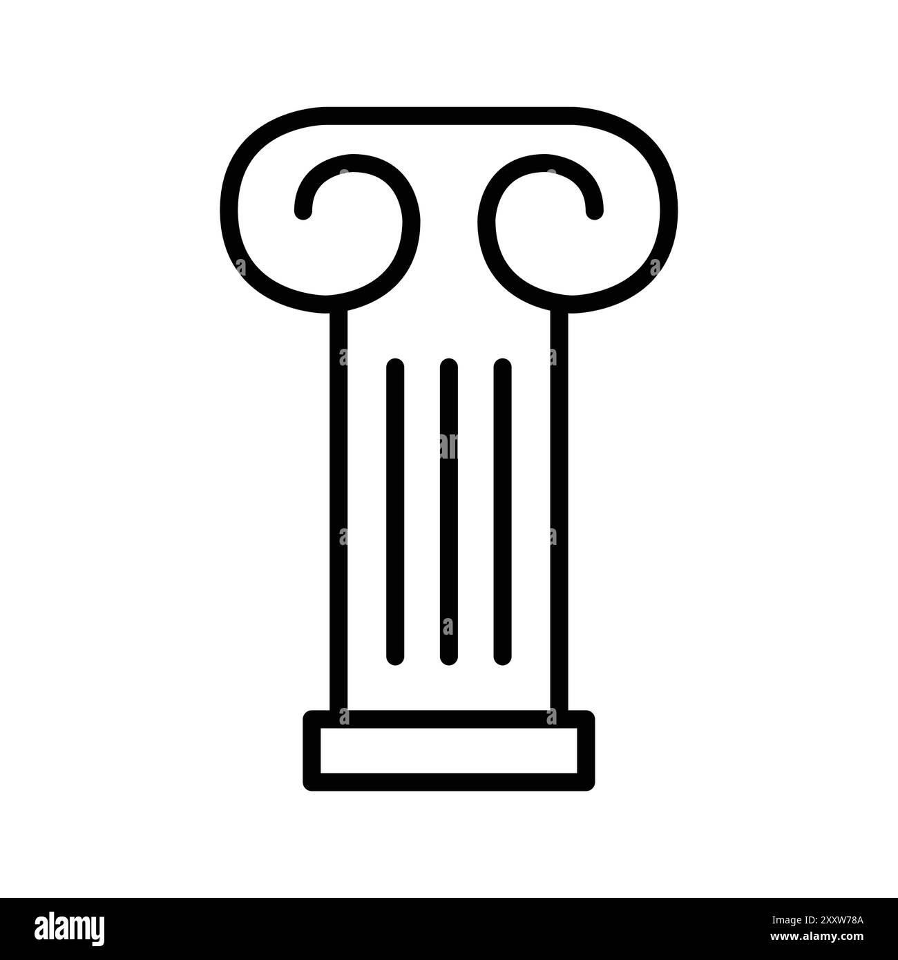 Old courthouse building Stock Vector Images - Alamy