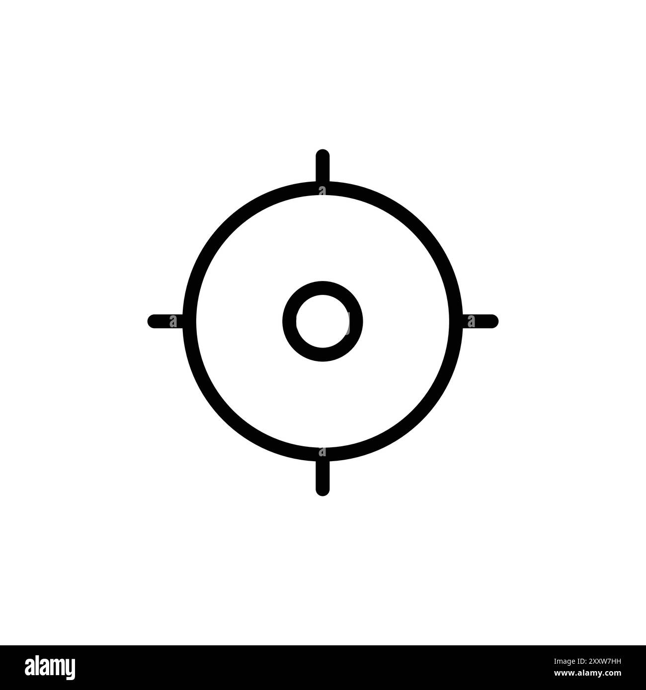 Target icon web design logo set collection in flat vector Stock Vector ...