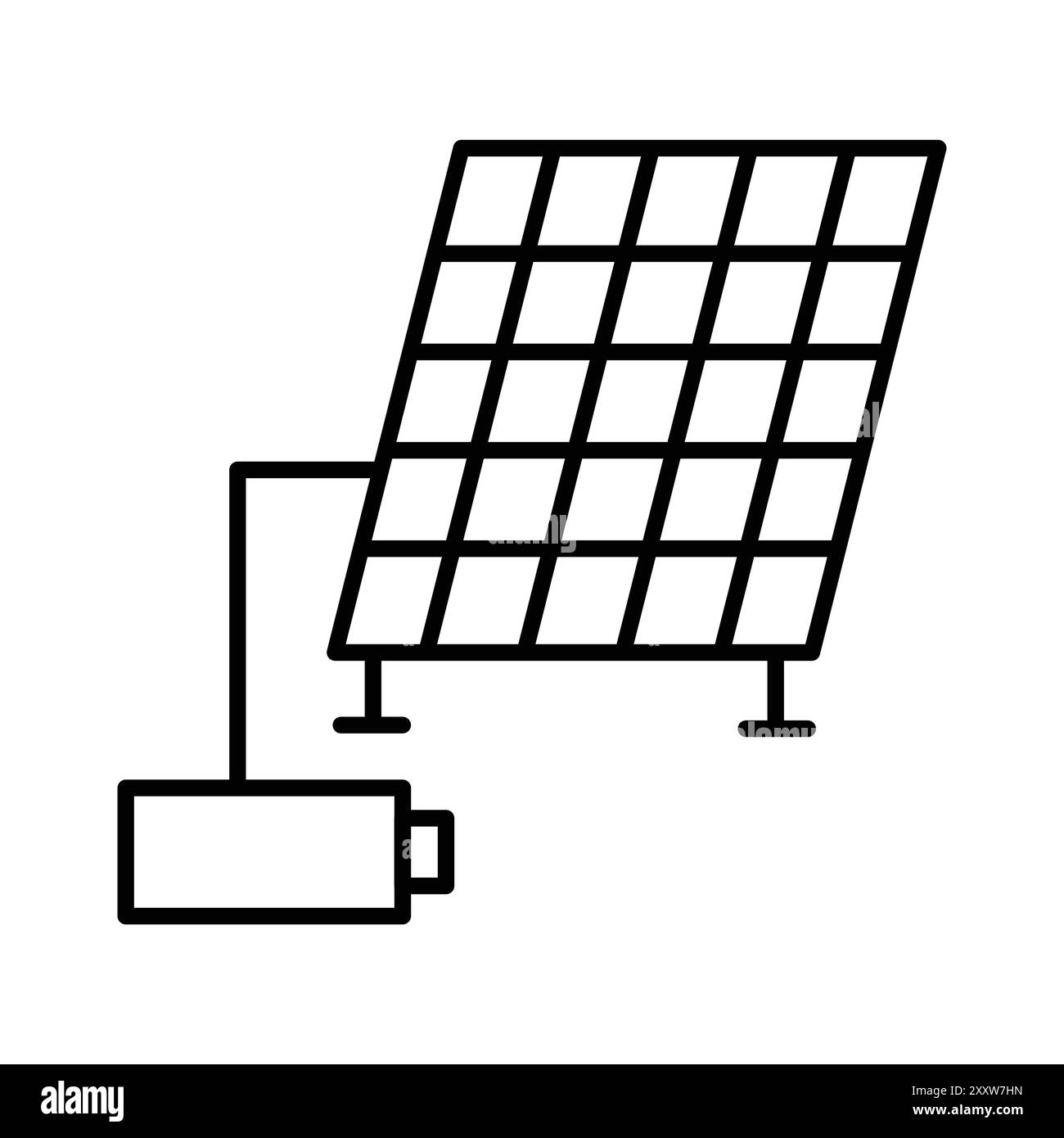 Off the Grid icon Flat set in black and white color outline vector ...