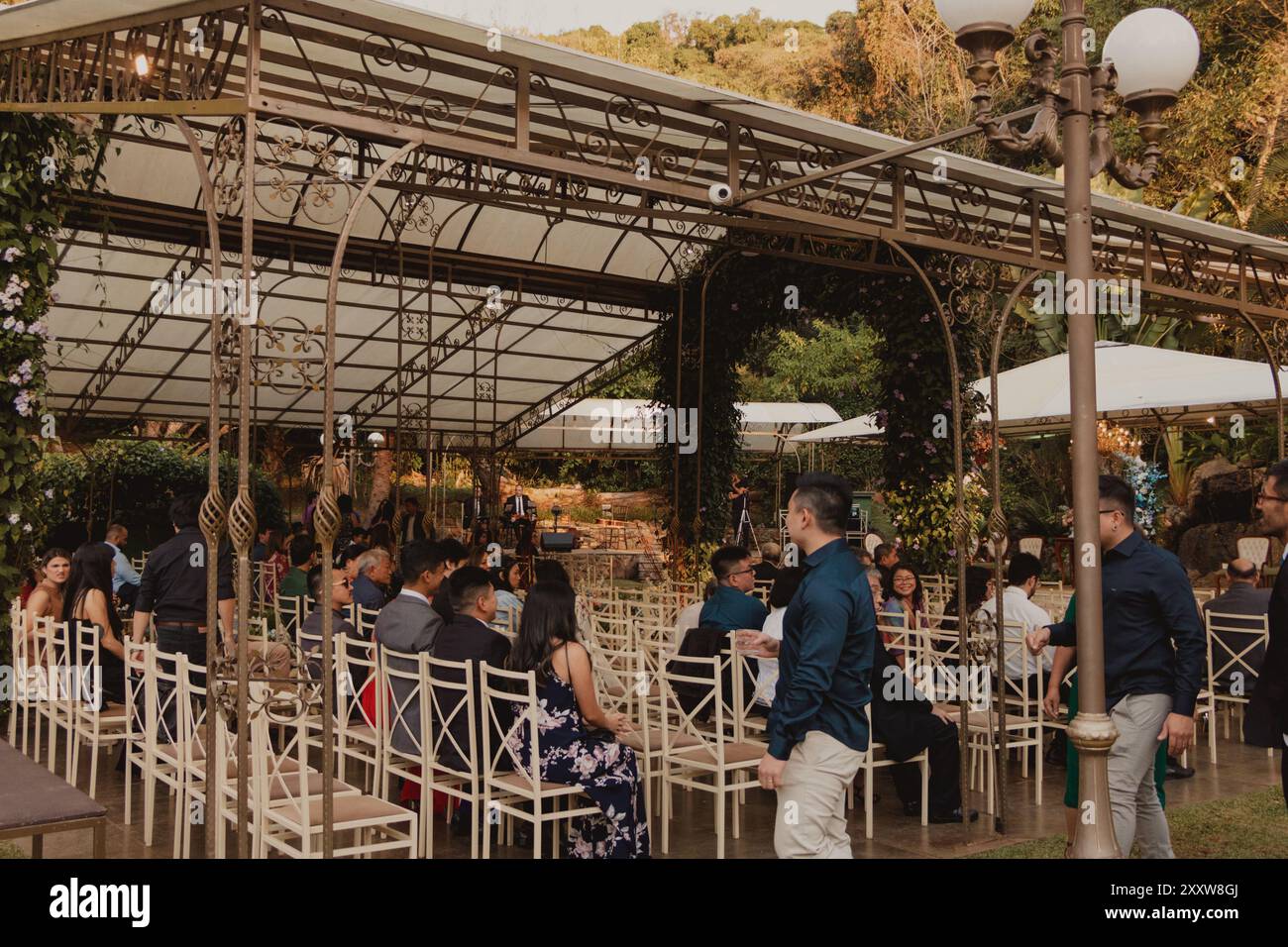 Reception setup for guests hi-res stock photography and images - Alamy
