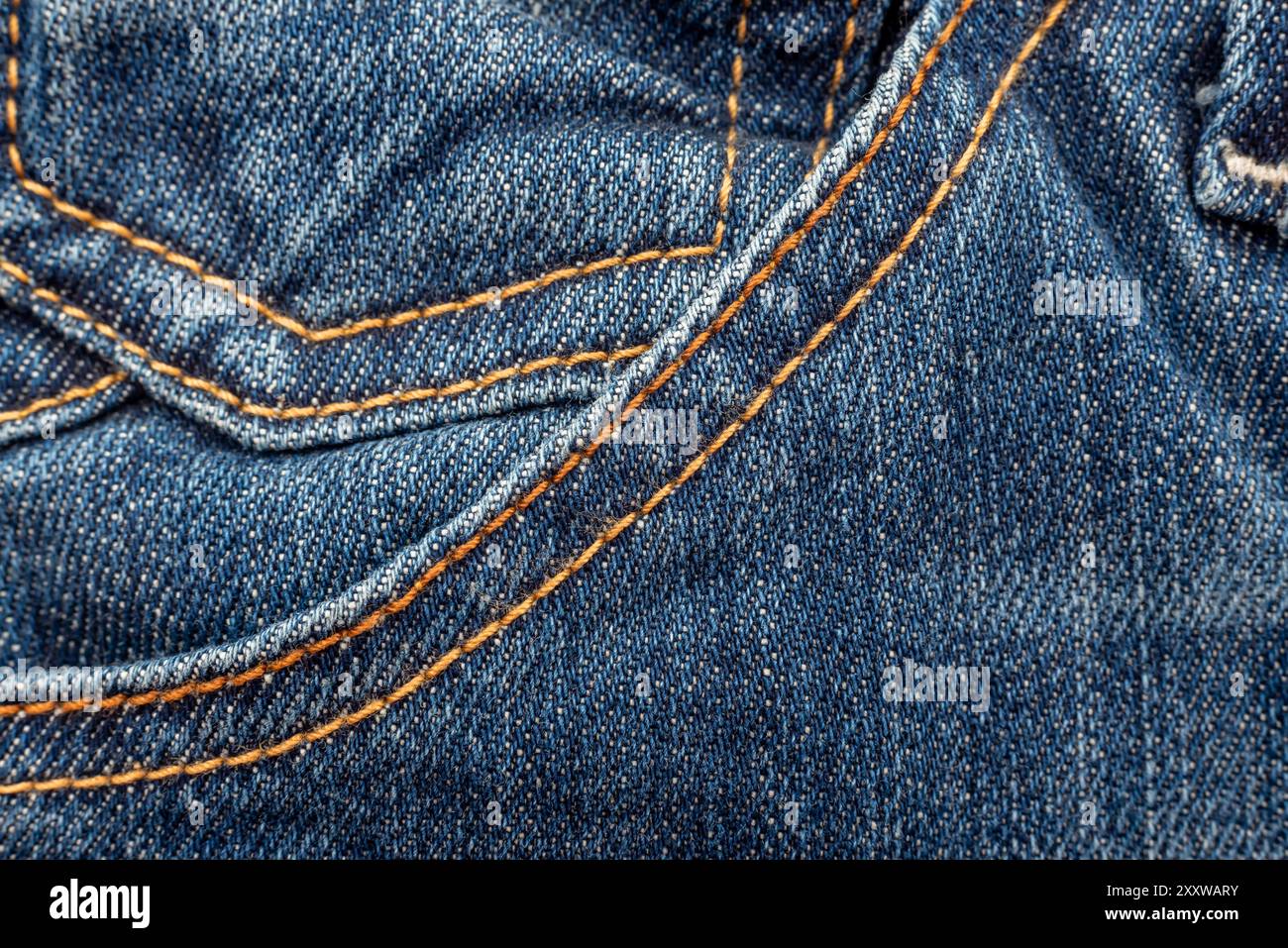 Jeans texture with seams close-up. Denim background. Seam Stock Photo ...