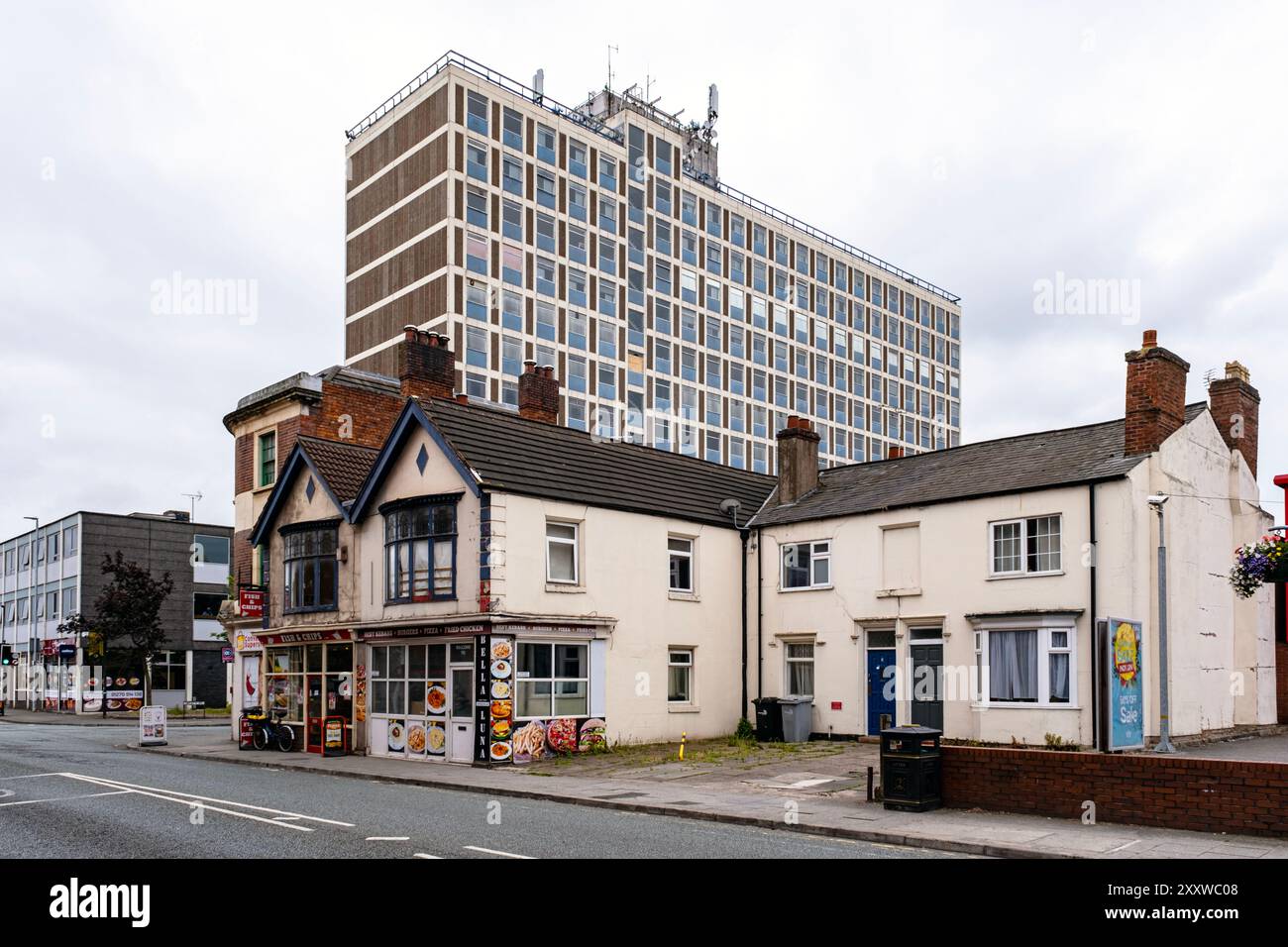 Rail House in Crewe Cheshire UK Stock Photo - Alamy