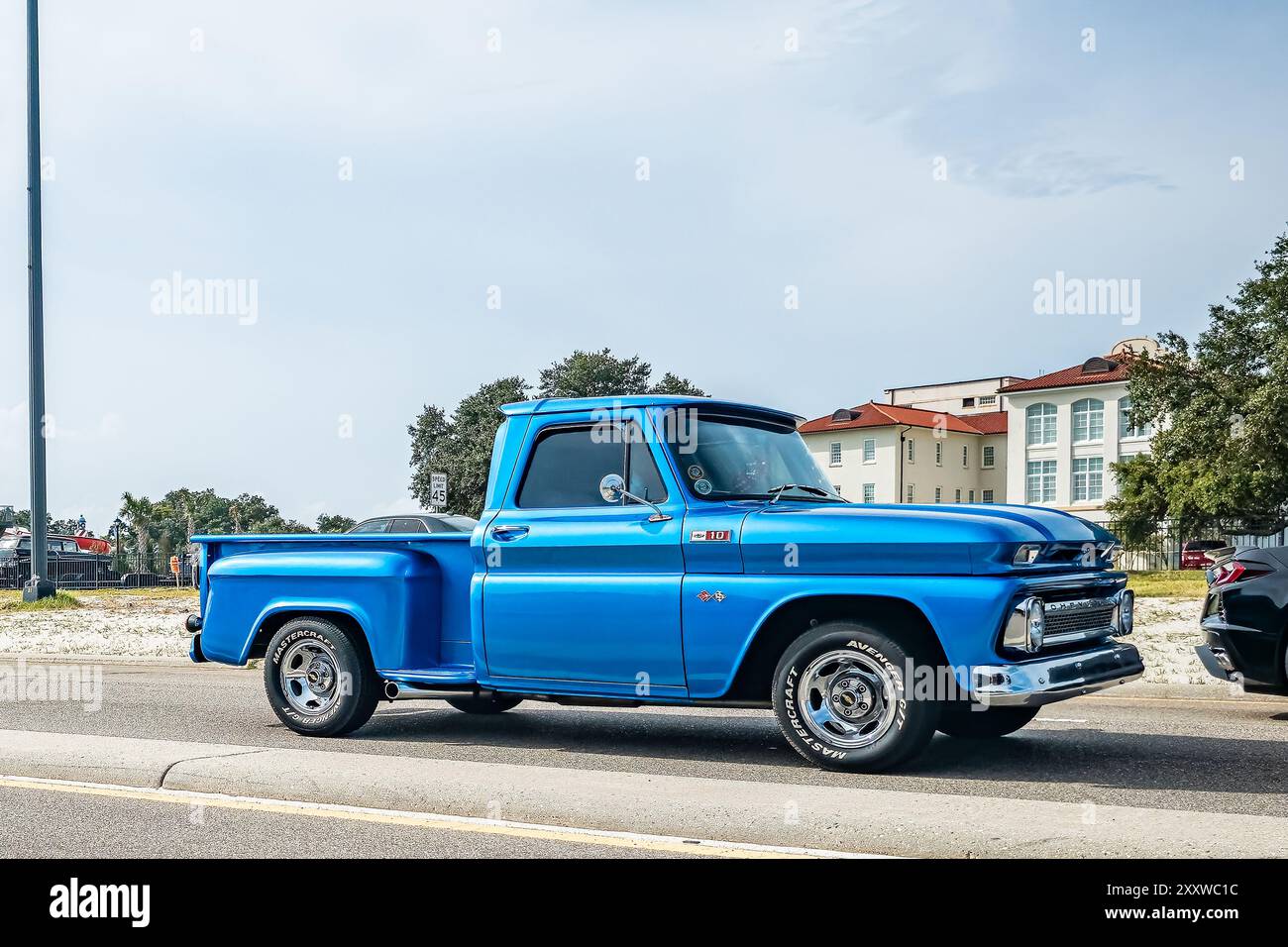 Old Chevy Truck Side View This Beautifully Restored KC Custom Truck