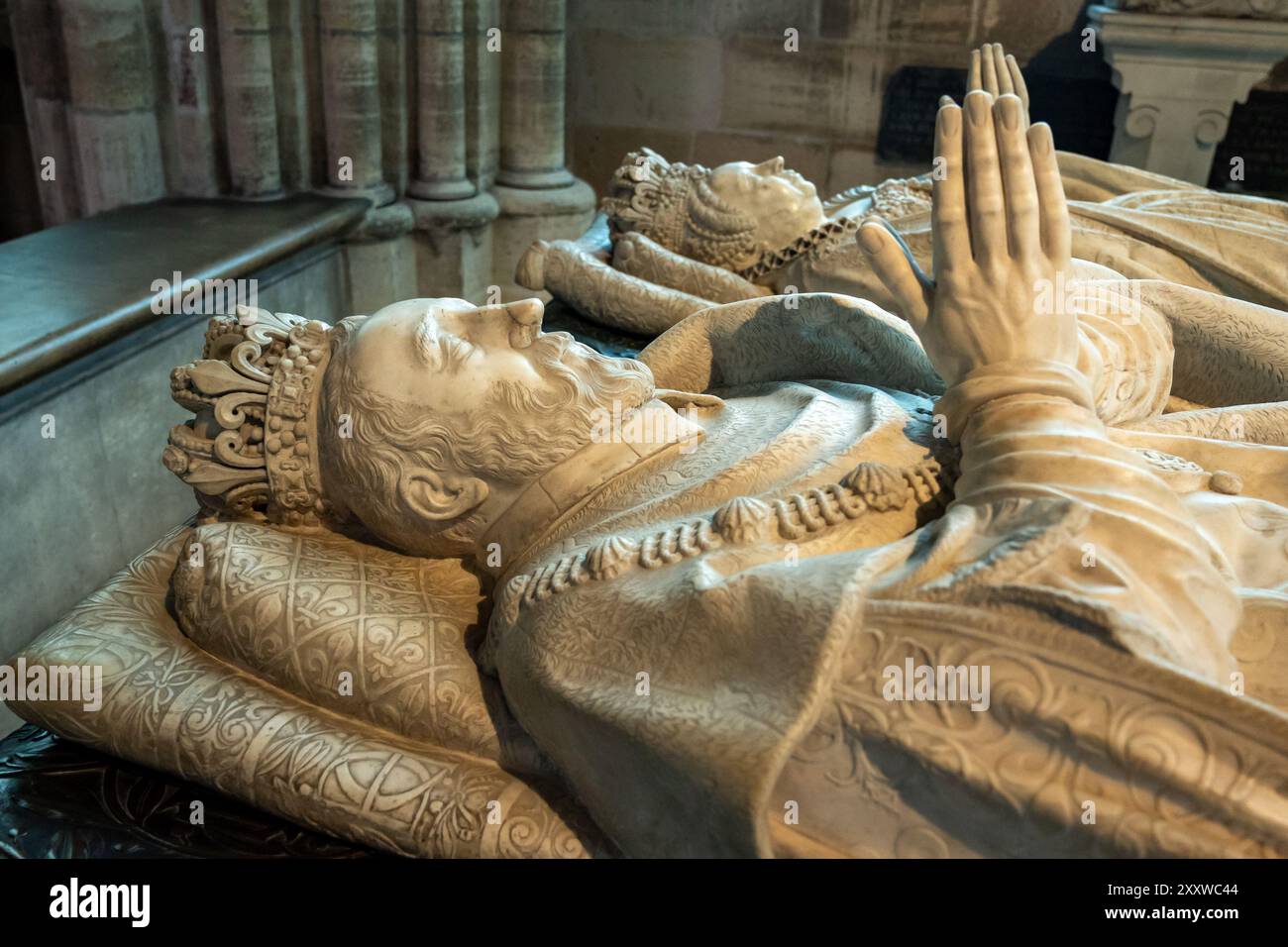 grave of King Henry ii of France at Saint Denis Basilica in Paris ...