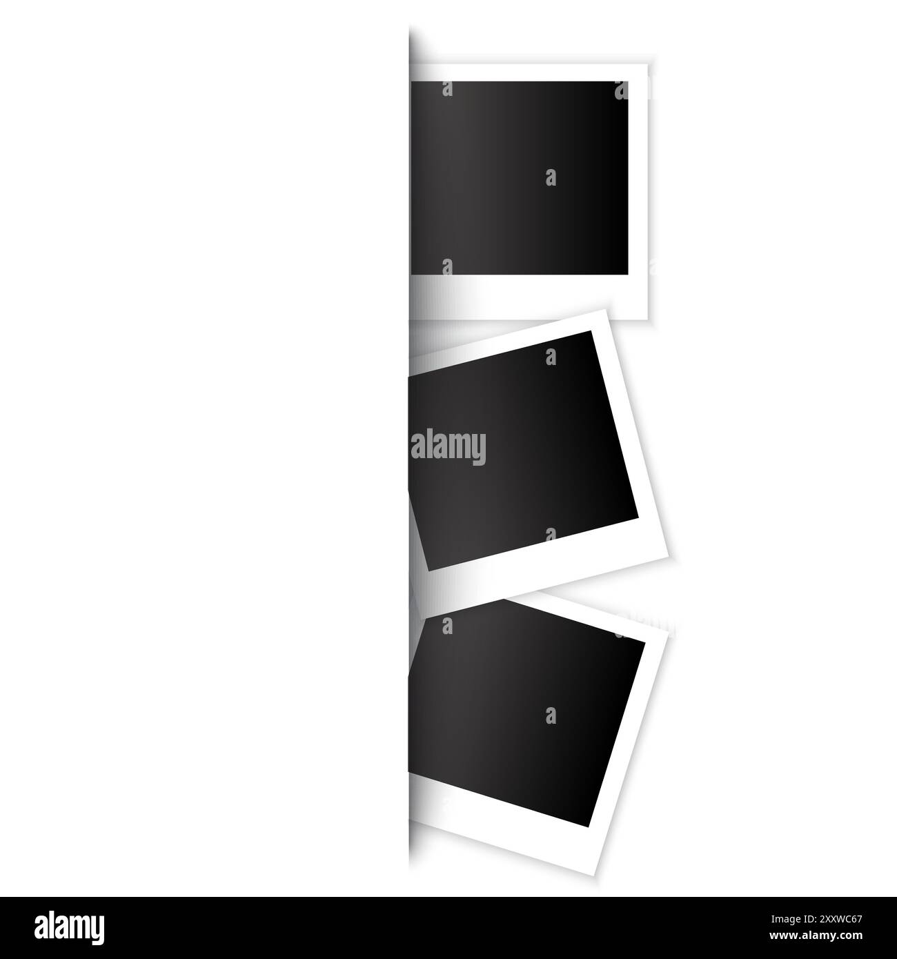 Polaroid borders Stock Vector Images - Alamy