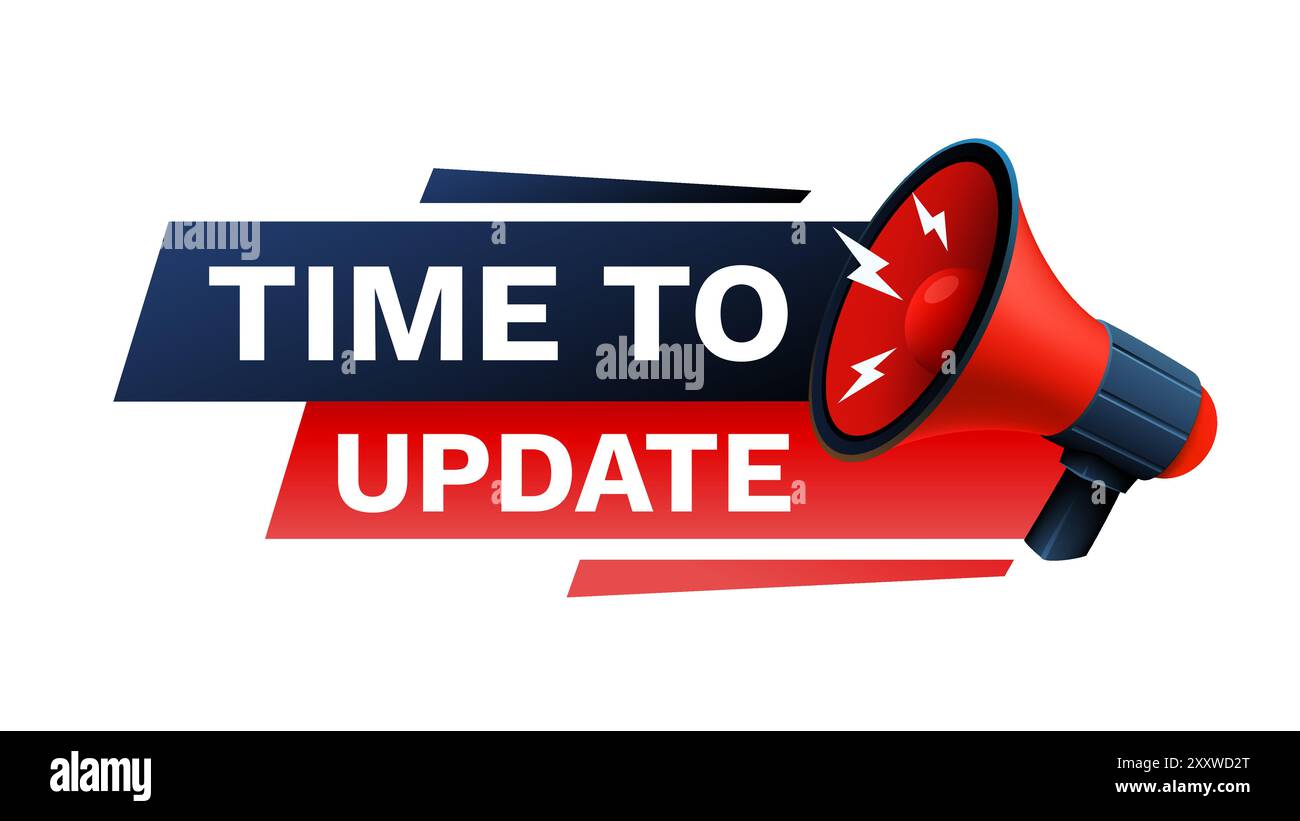 Updating news Stock Vector Images - Alamy