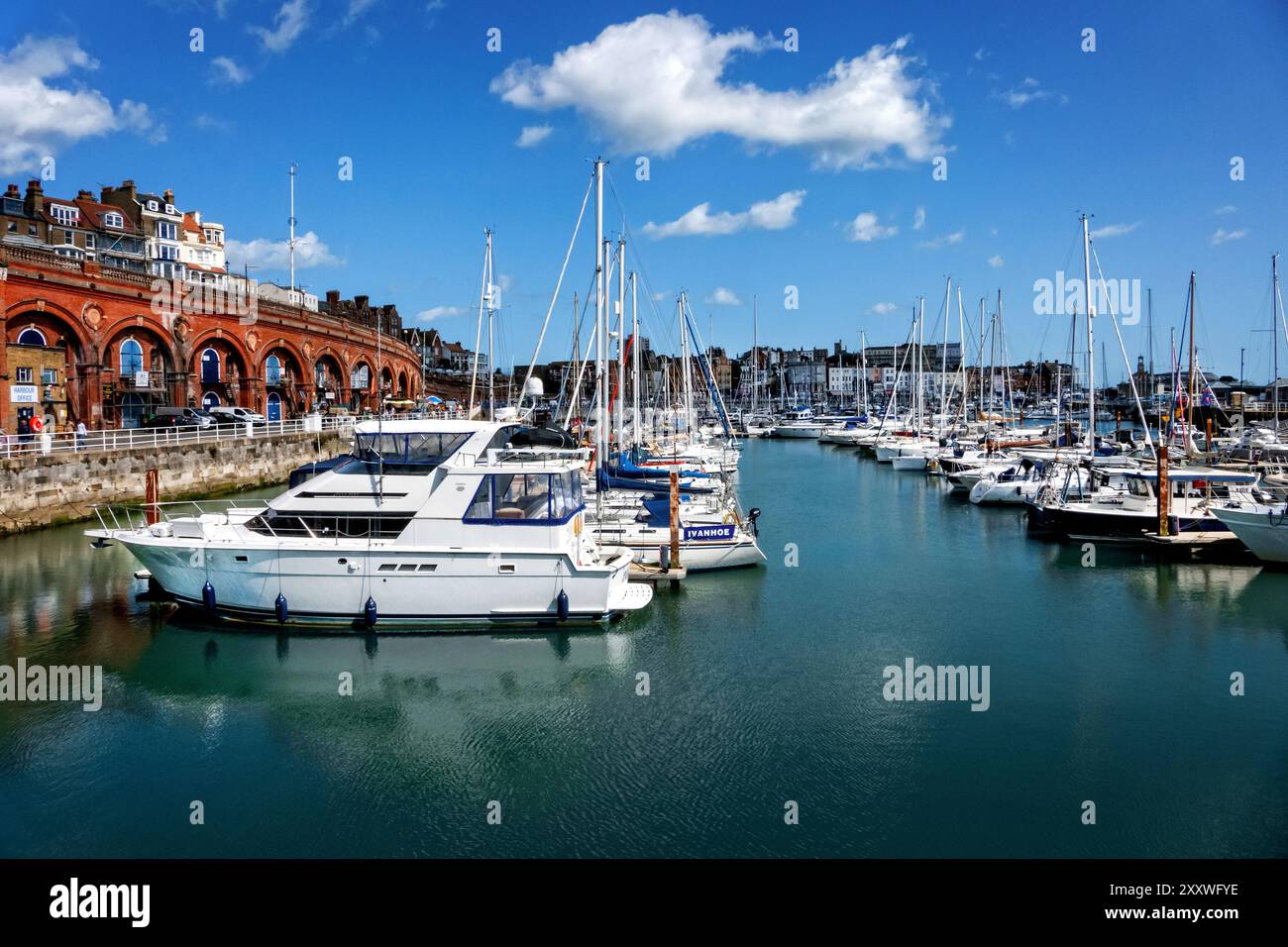 Royal Harbour Ramsgate Kent UK Stock Photo - Alamy